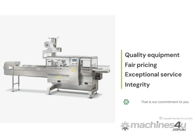 New 2024 General System Pack New GSP 50s Flow Wrapper Flow Wrappers ...