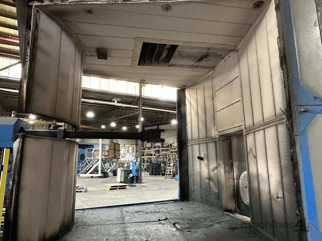 Used Ferry Industries Rotospeed RS3-450 Rotational Moulding Machine ...