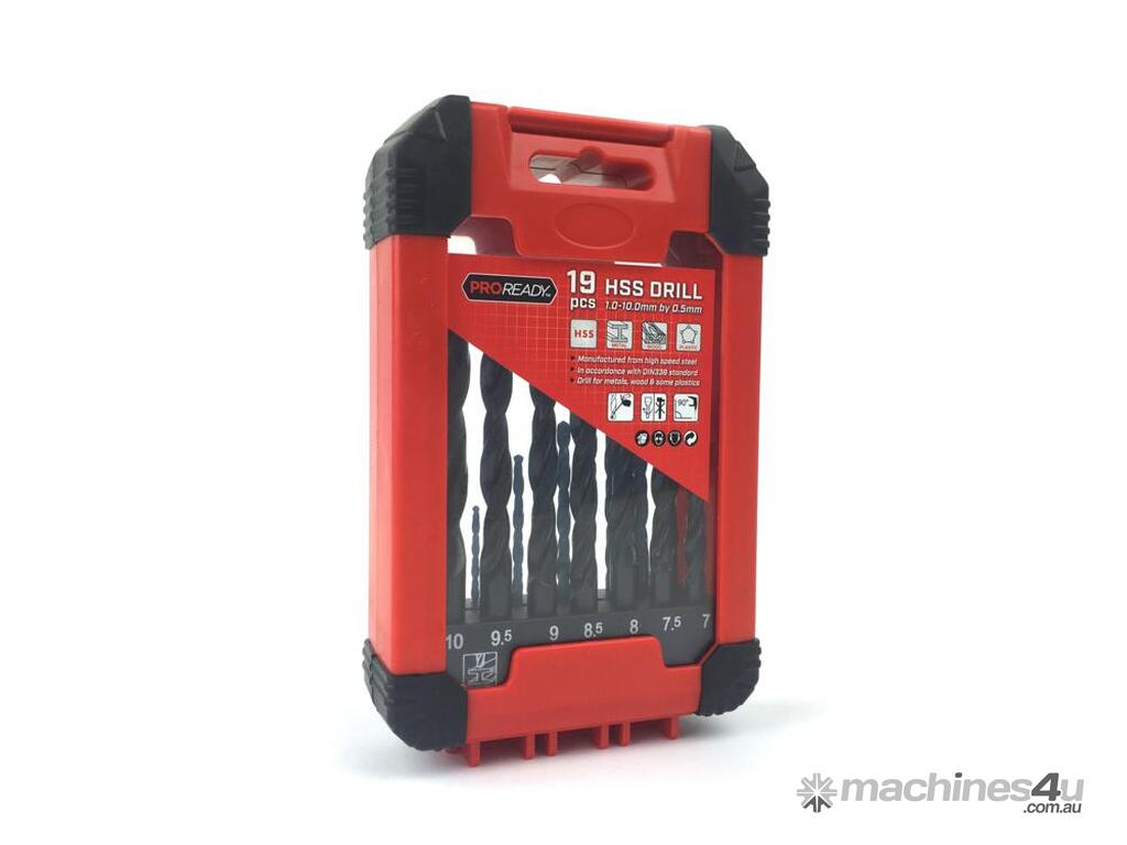 New Proready Unused Proready 19pcs HSS Dril Set 5 of Hand Tools in ...