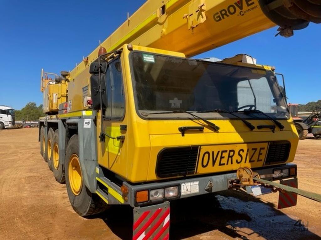 Used 2001 grove GMK 5100 All Terrain Cranes (858186)