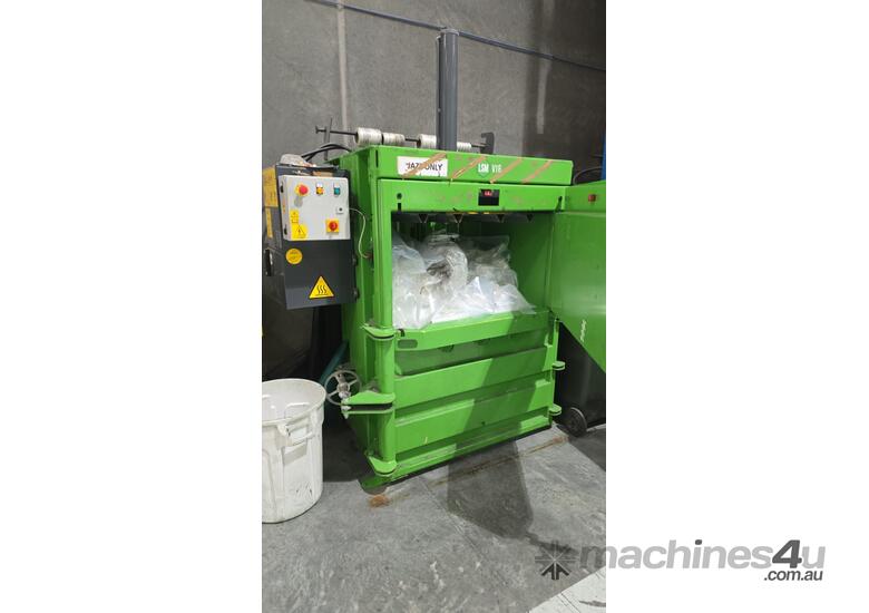 Used LSM Baler Plastic Cardboard Material Balers in , - Listed on ...