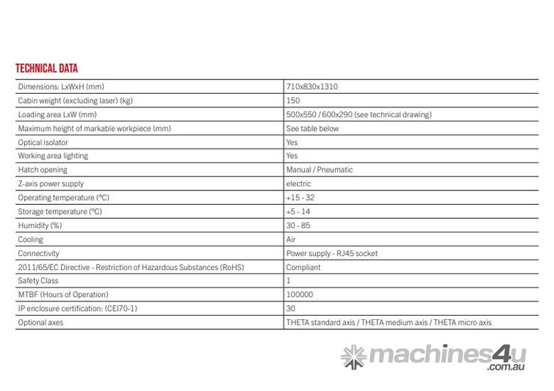 New Automator Laser marking machine for large parts Laser Engraving and ...