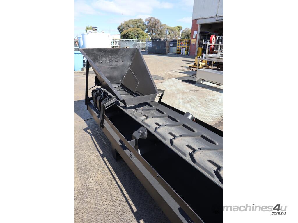 Used Trough Conveyor Industrial Soil Gravel Incline Trough Elevator ...