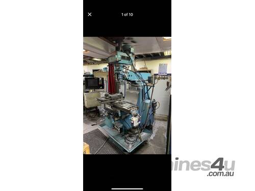 Used eumega Milling machine Mill three phase 415 volt Eumega NT30 ...