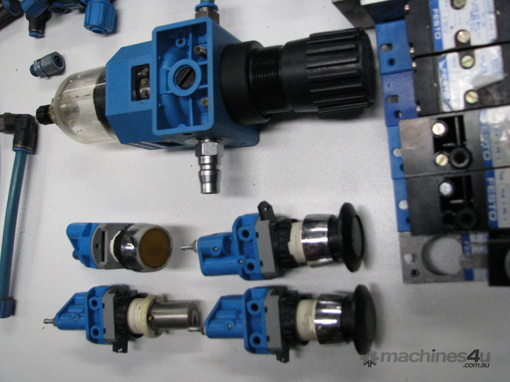 Used festo Assorted Pneumatic Festo Parts Air Tool Combo Kits (112587)