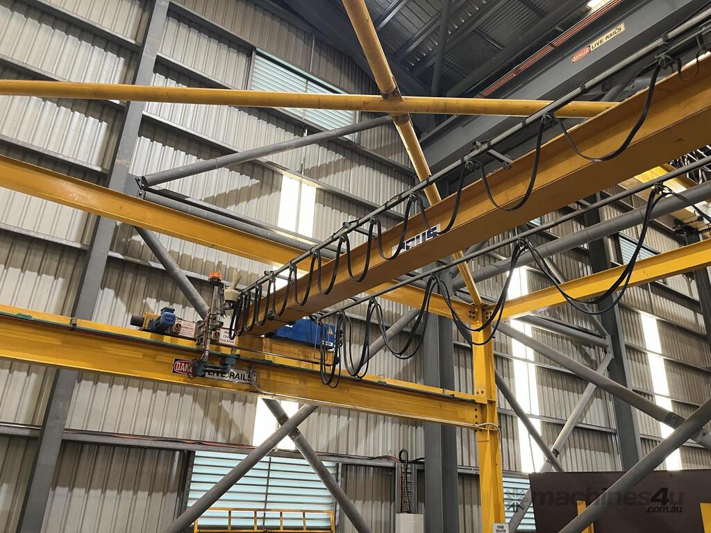 Used eilbeck Eilbeck - ABUS Overhead Rail Gantry Free Standing Box Crane Fitted with 2012 ABUS 1 ...