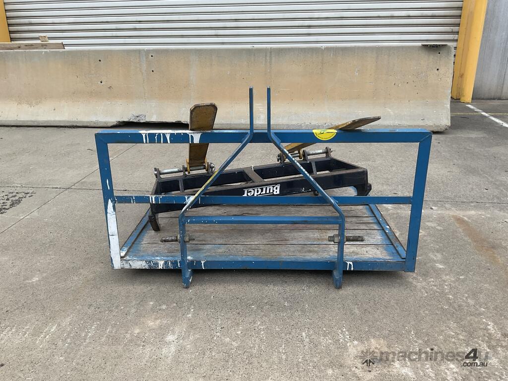 Used 1 X Pallet Assortment Of Burder Loader Attachment With Tynes And ...