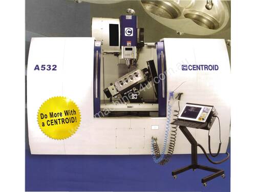 New CENTROID 5 AXIS CYLINDER HEAD PORTING MACHINING CE Vertical ...