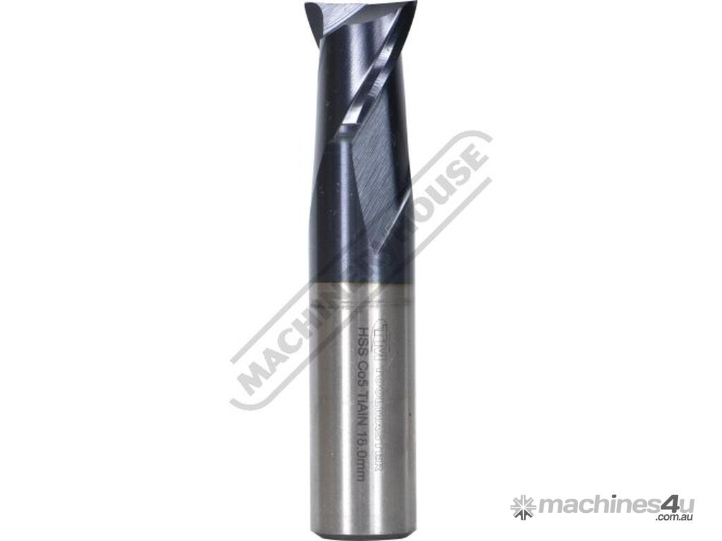 New toolmaster 2FSS-18 18mm Metric Slot Drill HSS with 5 Cobalt TiAIN ...