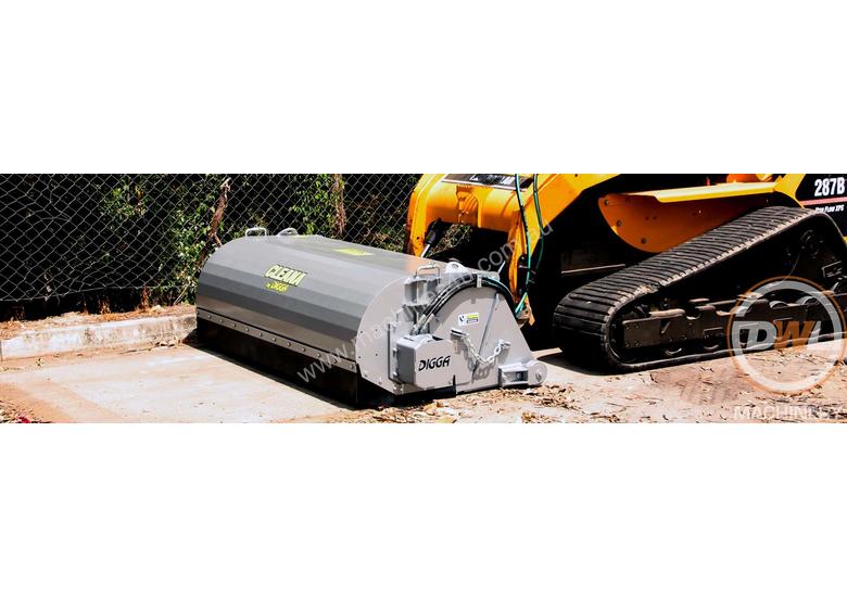 New digga DIGGA ANGLE OPEN FACE BUCKET BROOMS Broom-Bucket Attachments ...