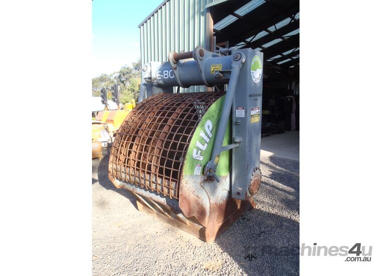 Used flipscreen E80 Flipscreen Flip Screen E80 Screening Bucket ...