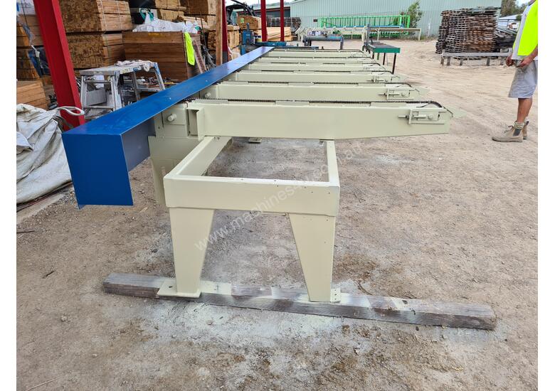 Used ex Laminex plant timber moulding transfer decks Conveyors ...