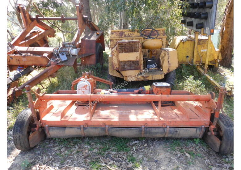 Used howard 8 twin rotor slasher offset ex council low hrs Slasher in ...