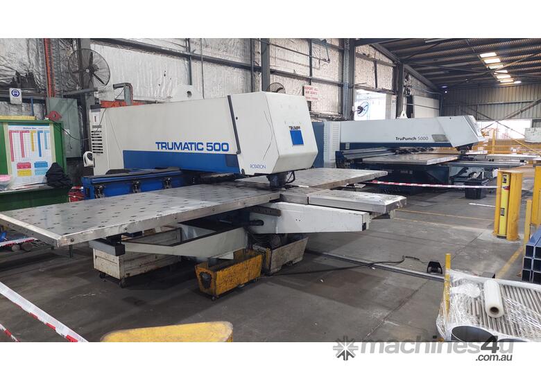 Used 2000 trumpf TRUMATIC 500R Punching & Shearing Machines in ...