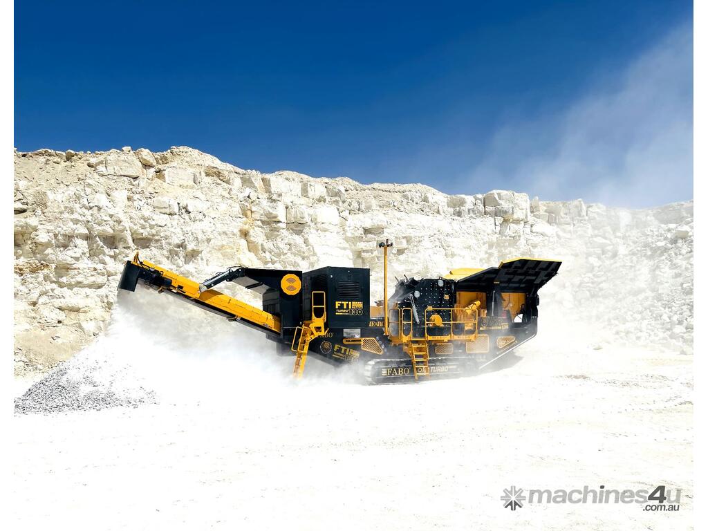 New 2023 FABO FTI-130 Impact Crusher in NORTHBRIDGE, WA