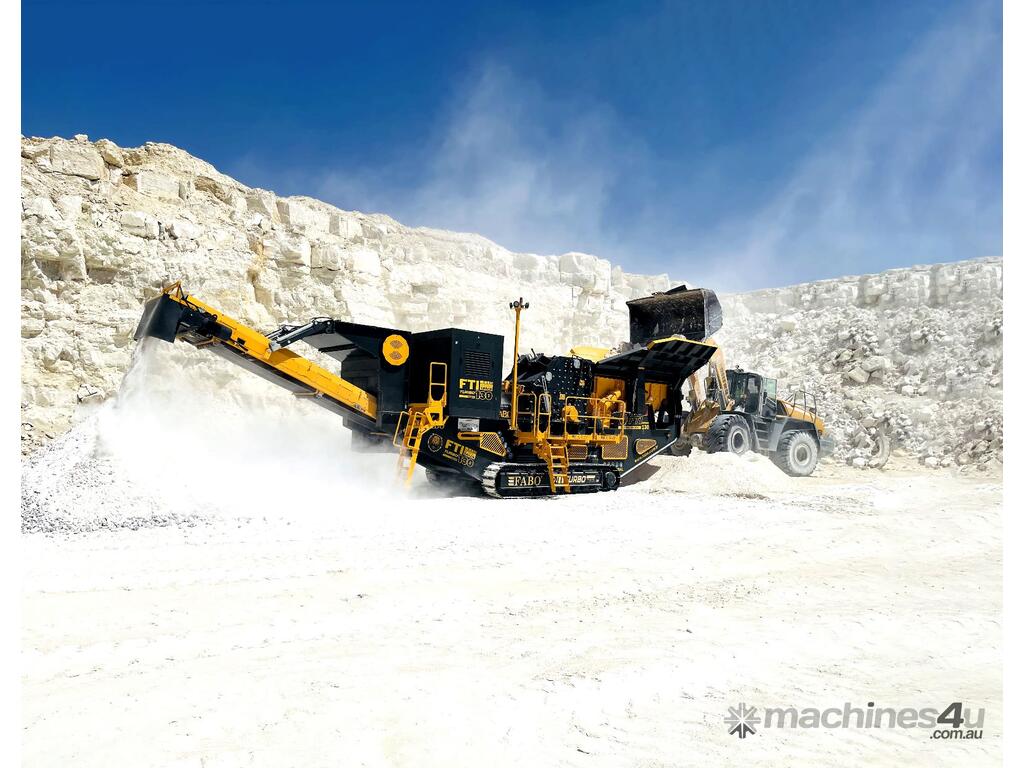New 2023 FABO FTI-130 Impact Crusher in NORTHBRIDGE, WA