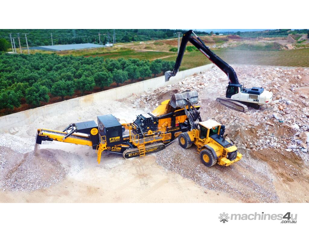 New 2023 FABO FTI-130 Impact Crusher in BROADBEACH, QLD