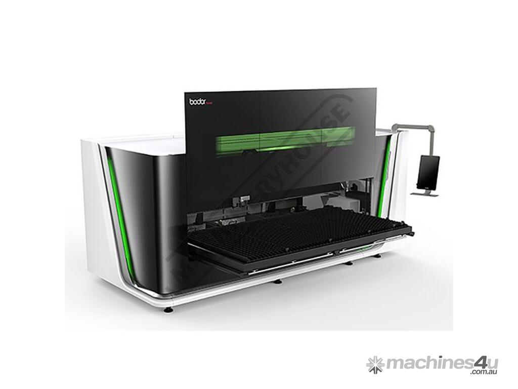 New Bodor BODOR i7 CE 6kW Compact Sheet Fiber Laser Cutting 3048 x 1524mm Table Includes Door ...