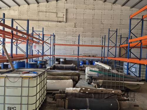 Used Pallet Racking Contents NOT Included Racking/Shelving/Storage in ...