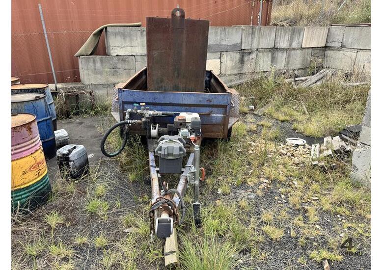Used SLURRY/BITUMEN SPRAYER WITH GAS HEATER ON TRAILER SLURRY BITUMEN ...