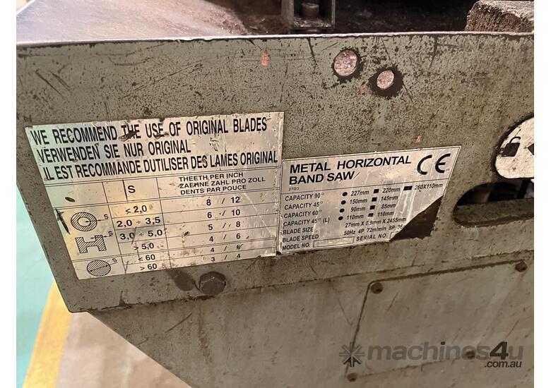 Used complete machine tools Complete Machine Tools EB Horizontal Metal ...