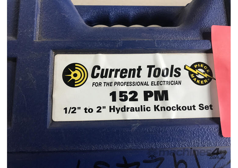 New Current Tools Current Tools Piece Maker Hydraulics Knockout Sets ...
