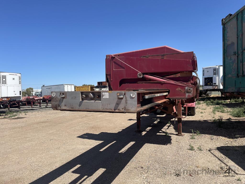 Buy Used 1998 Steel Bros 1998 Steel Bros 40 2x20 triaxle Side Loader ...
