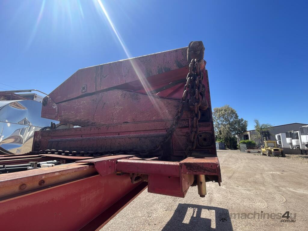 Buy Used 1998 Steel Bros 1998 Steel Bros 40 2x20 triaxle Side Loader ...