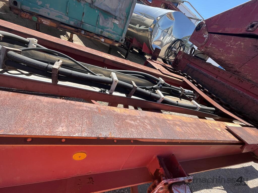 Buy Used 1998 Steel Bros 1998 Steel Bros 40 2x20 triaxle Side Loader ...