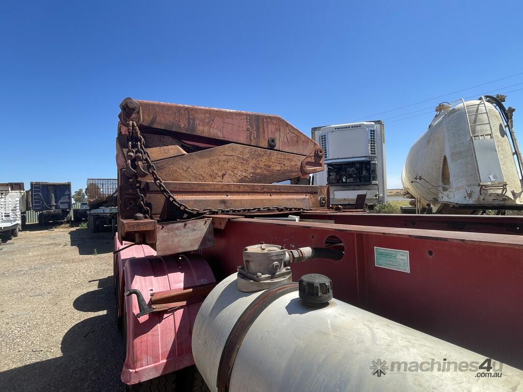 Buy Used 1998 Steel Bros 1998 Steel Bros 40 2x20 triaxle Side Loader ...
