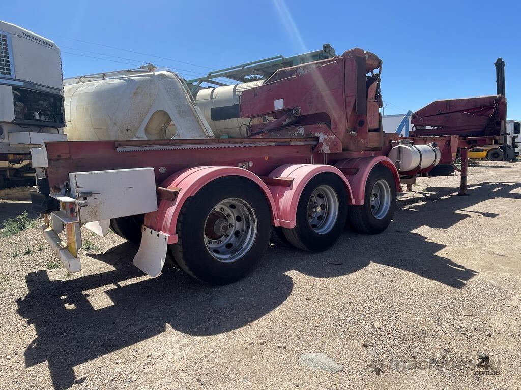 Buy Used 1998 Steel Bros 1998 Steel Bros 40 2x20 triaxle Side Loader ...