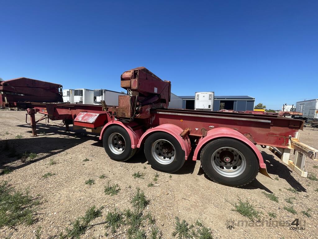 Buy Used 1998 Steel Bros 1998 Steel Bros 40 2x20 triaxle Side Loader ...