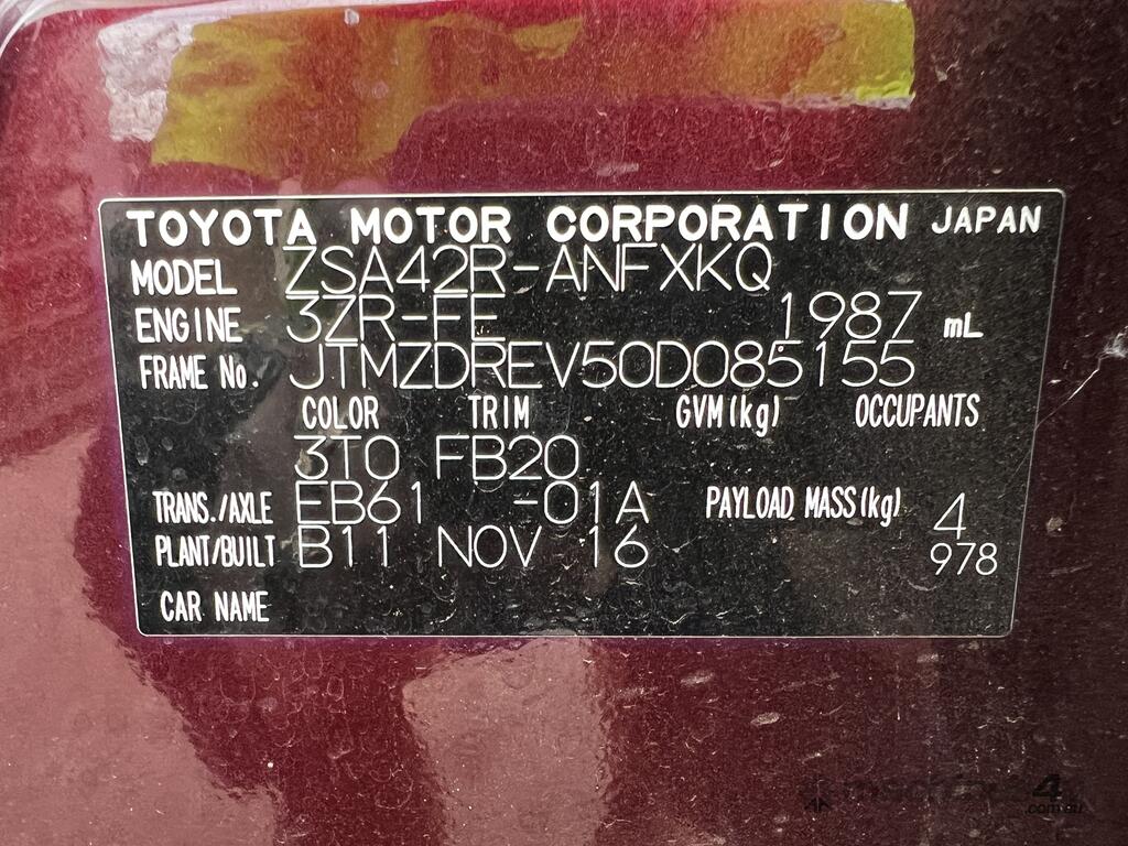 Buy Used 2017 Toyota 2017 Toyota RAV4 GX Petrol WOVR - Repairable Wagon ...