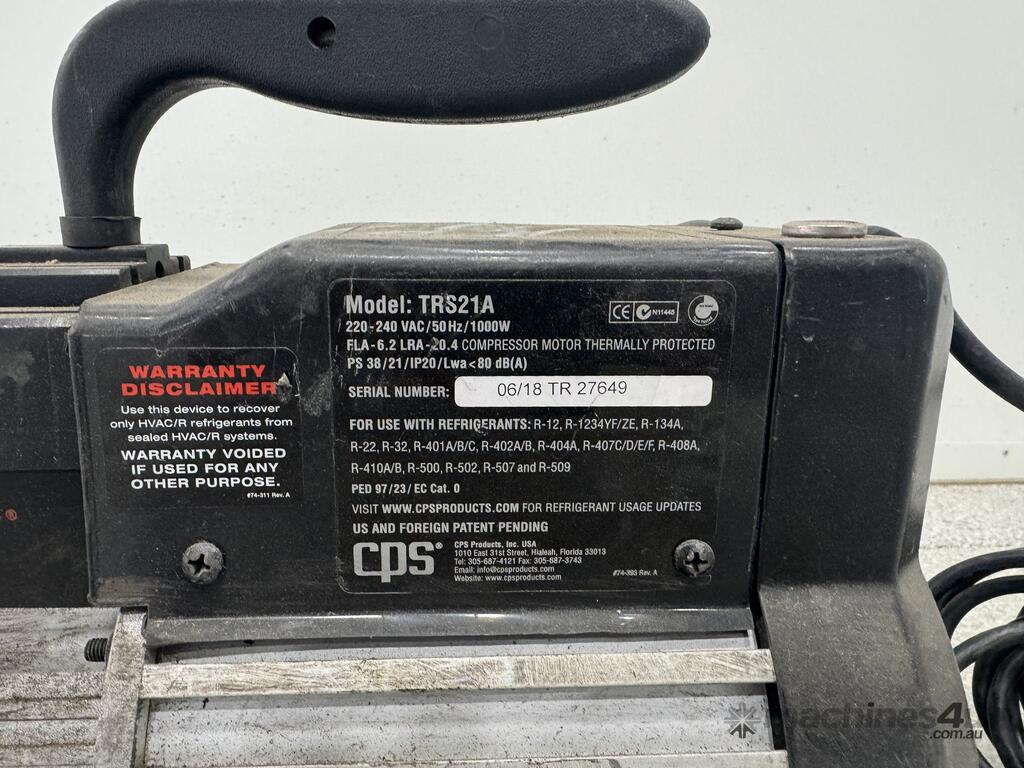 Used Pro-Set Refrigerant Recovery Machine in , - Listed on Machines4u