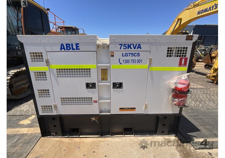 Buy Used Able ABLE LG75CS Diesel Generator Generator in , (1056709 ...
