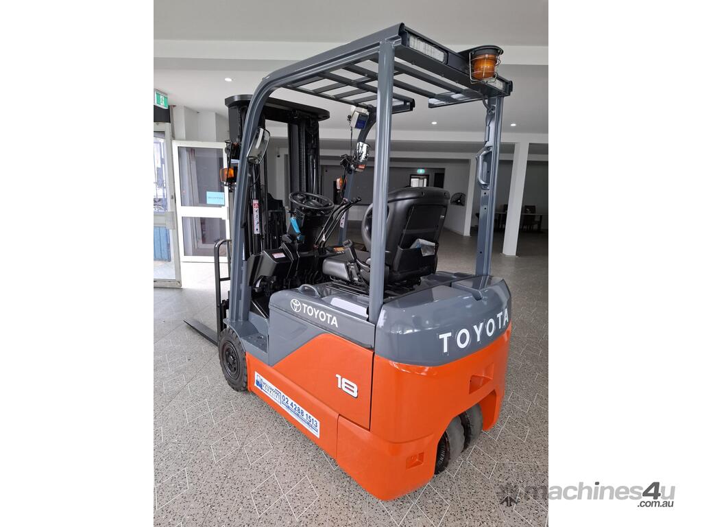 Used 2017 Toyota 8FBE18 Counterbalance Forklifts (1063509)