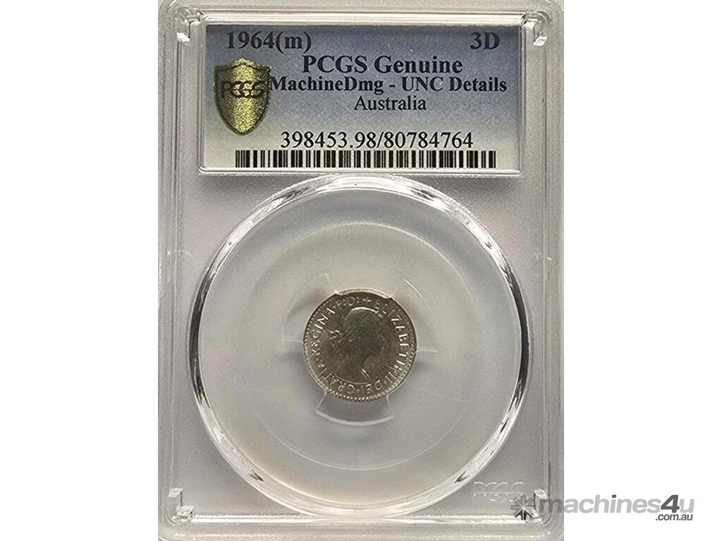 Used PCGS SLABBED AND GRADED 1964 THREEPENCE PCGS SLABBED AND GRADED 1964 THREEPENCE (1106709 ...