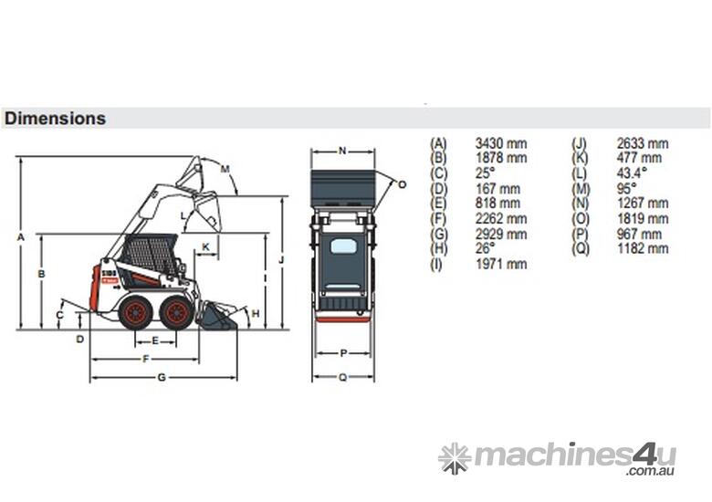 New Bobcat S100 Wheeled SkidSteers in West Bendigo, VIC