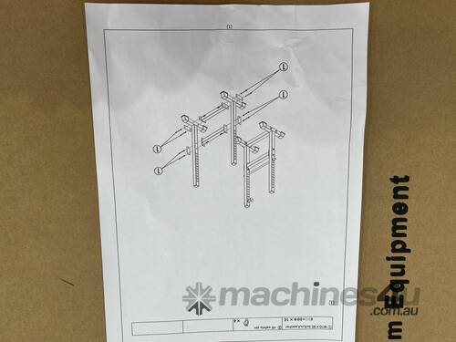 Used Free Standing Rig Nirvana Fitness Item no NTFSS02 Power Equipment ...