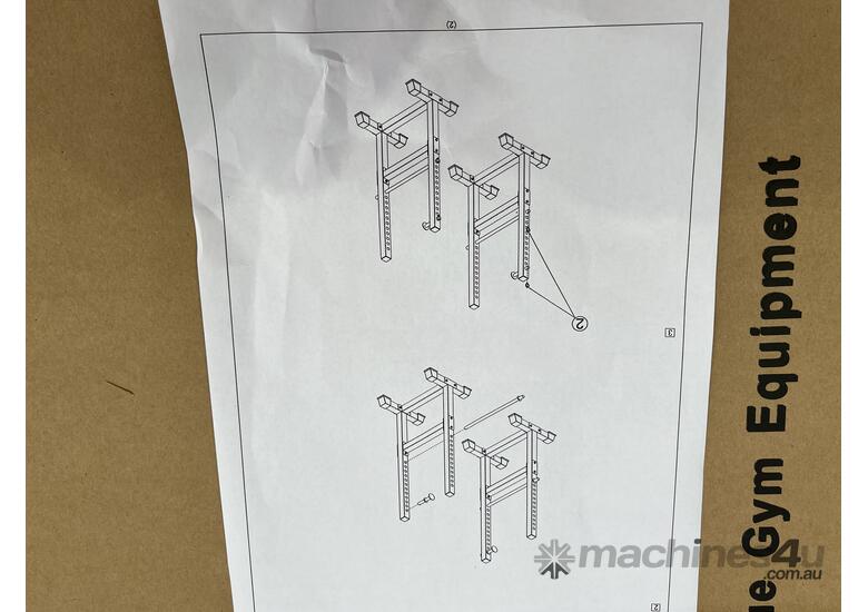 Used Free Standing Rig Nirvana Fitness Item no NTFSS02 Power Equipment ...