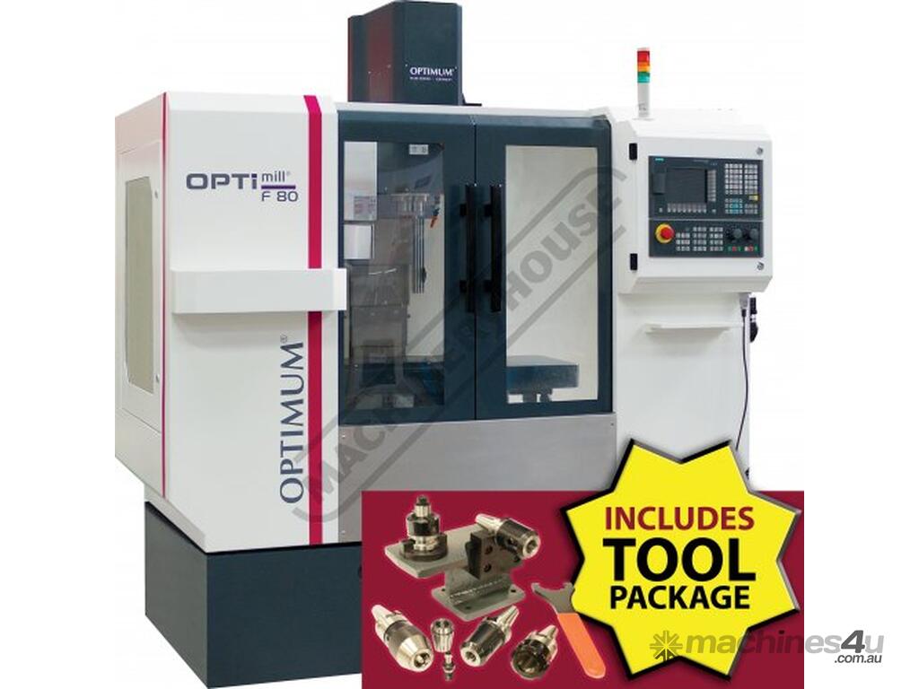 New optimum F80TC Opti-Mill CNC Milling Machine in NORTHMEAD, NSW