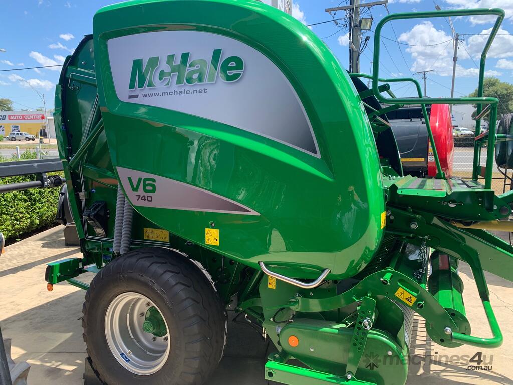 New Mchale Mchale V6 740 Round Baler Round Baler In Norman Gardens Qld