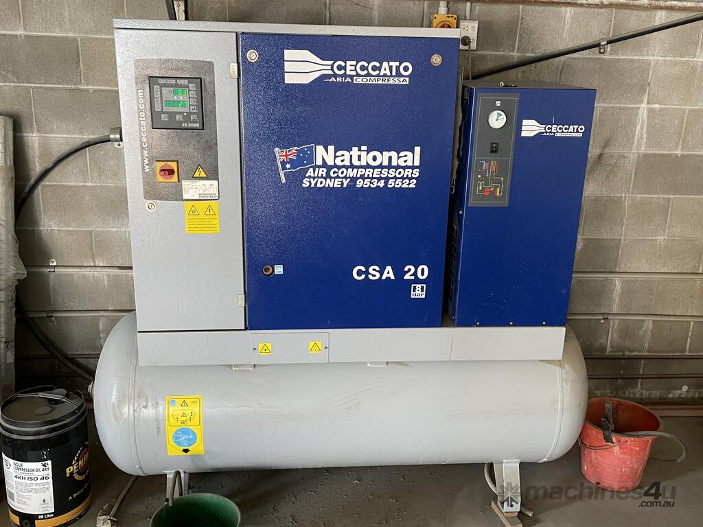 Used 2012 ceccato CSA 20 Screw Compressors in , - Listed on Machines4u