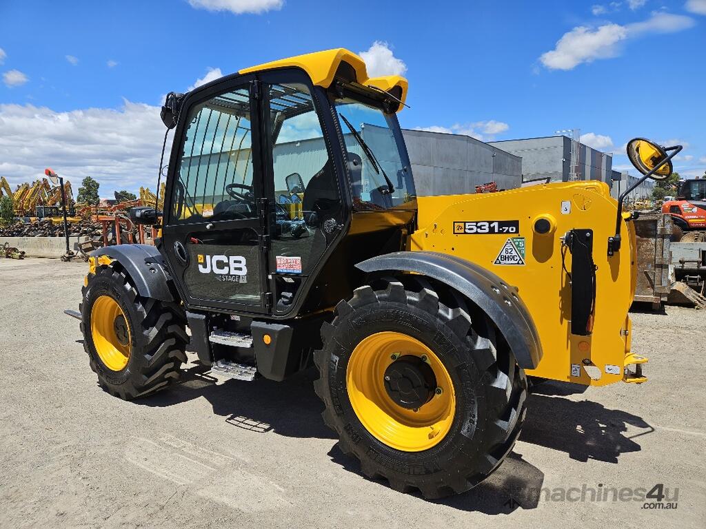 Used 2027 jcb 531-70 Telehandler in RAVENHALL, VIC (934690)