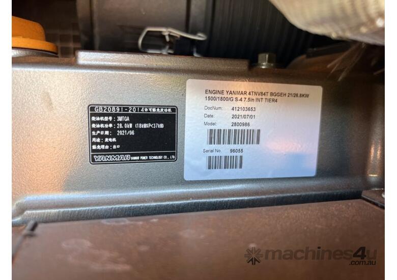 Buy Used 2021 Western Power Group IYR-020 Three Phase Diesel Powered ...