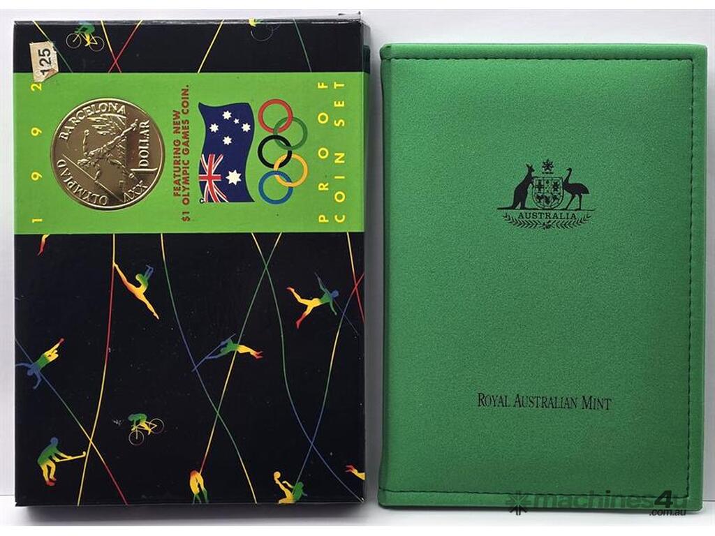 Used 1992 ROYAL AUSTRALIAN MINT PROOF COIN SET 1992 ROYAL AUSTRALIAN ...