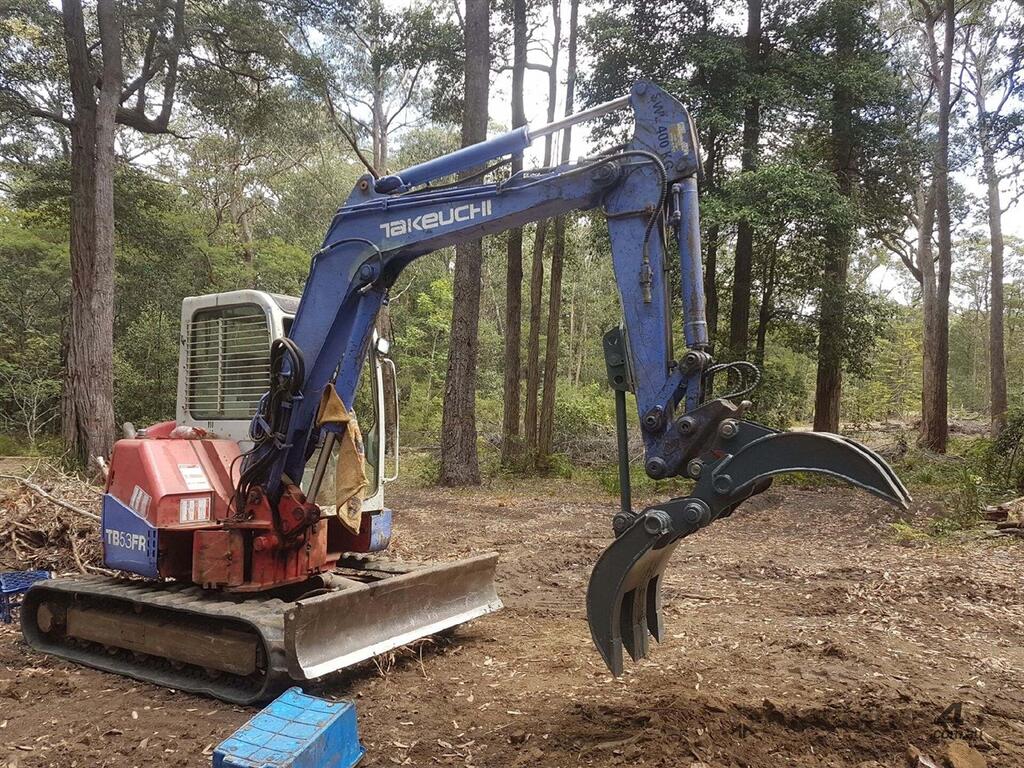 New 2025 Roo Attachment Mechanical Box Finger Grab 4-6 Ton Bobcat ...