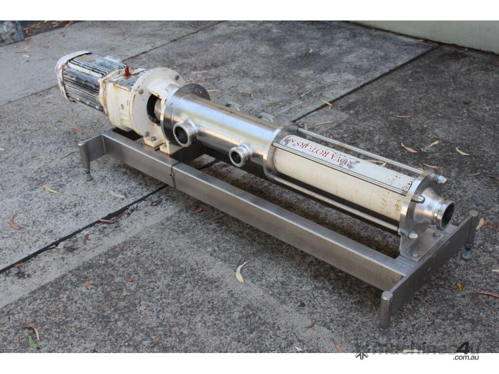 used Nova Rotor SRL Helical Rotor Progressing Cavity Mono Type Pump ...