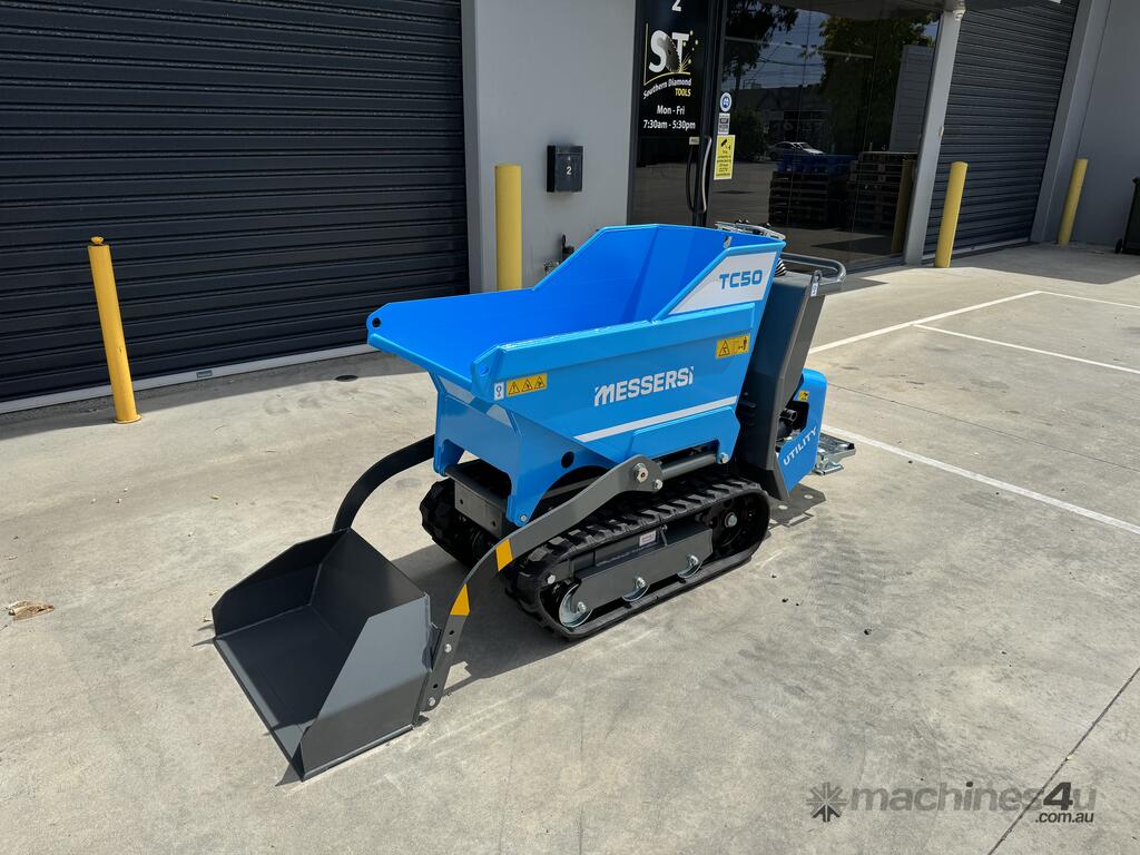 New 2023 messersi TC50 Low Tip Skip Mini Site Dumper (911591)
