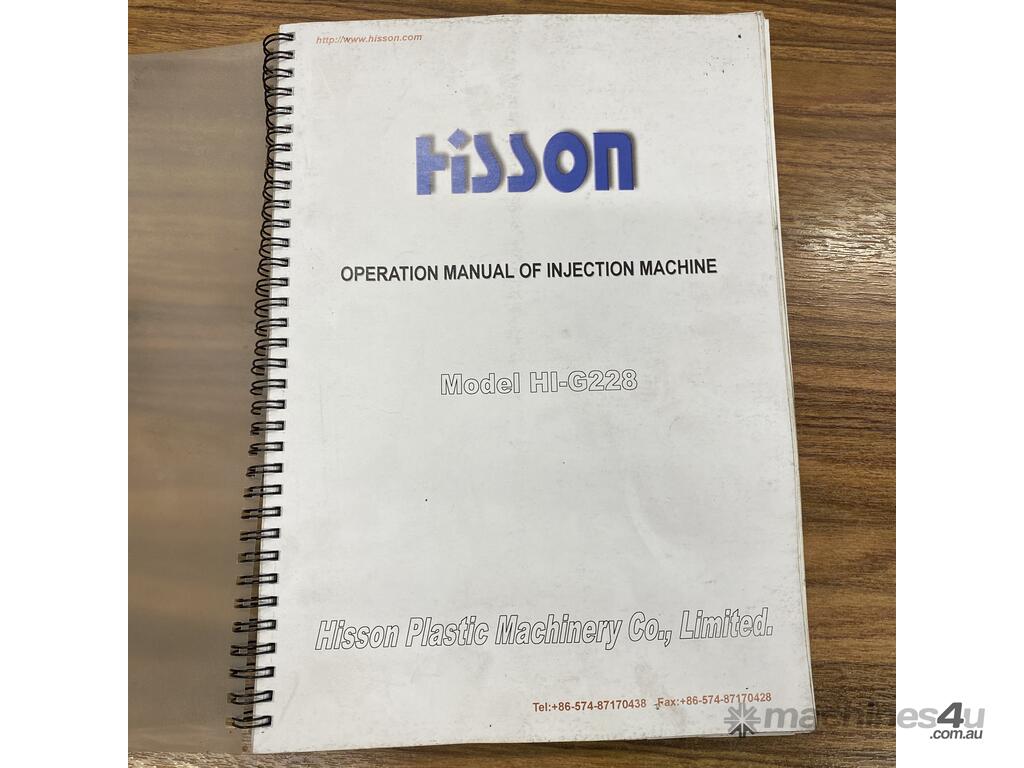 Used Hisson HI-G228 Injection Molders in OTTOWAY, SA